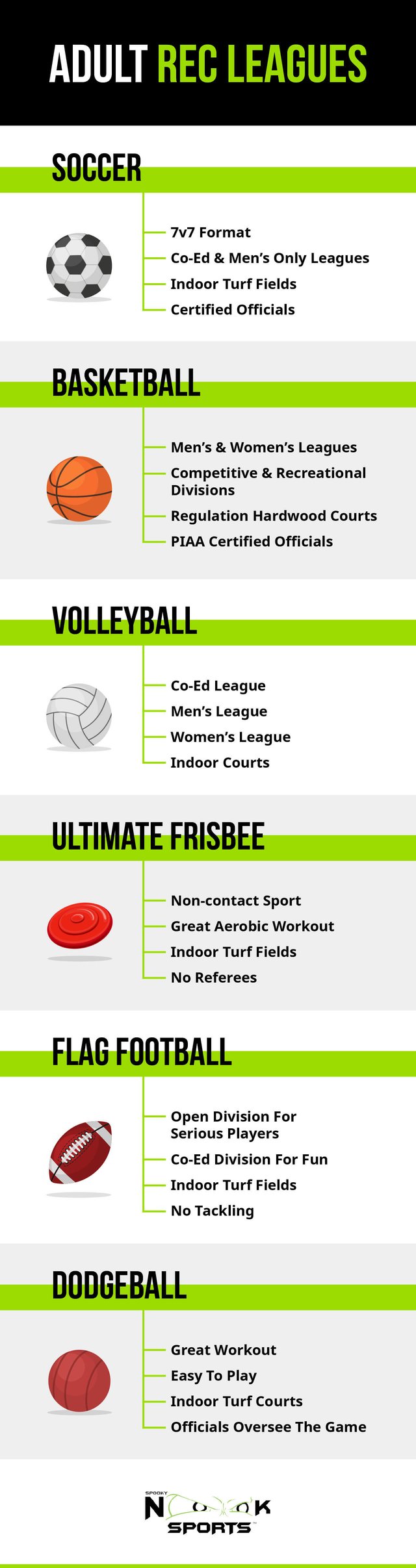 Adult Recreational Sports: Join the League & Play